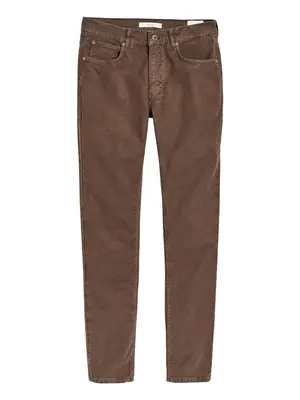 Billy Reid Billy Reid Moleskin Five-Pocket Pants Coffee