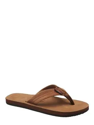 RAINBOW® Wide Strap Flip Flop - Dark Brown