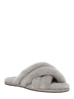 UGG Shearling Slide Slipper Seal