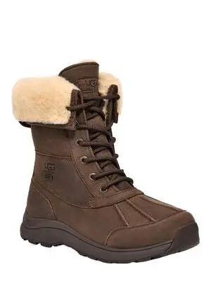 UGG UGG(r) Adirondack Iii Water Resistant Bootie Burnt Cedar