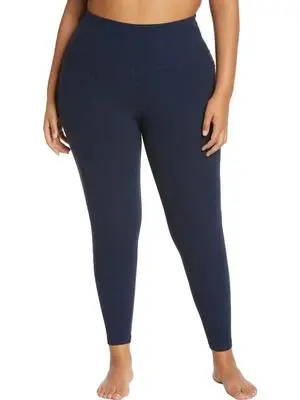 Beyond Yoga High-waist Leggings - Nocturnal Navy