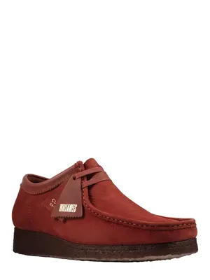 Clarks Clarks® Wallabee Moc Toe Derby Burgundy Nubuck
