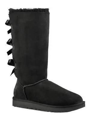 UGG UGG(r) Bailey Bow Tall II Boots Blk