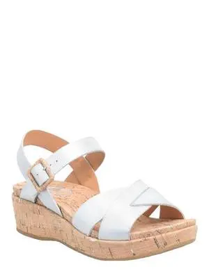 Kork-Ease® Myrna 2.0 Wedge Sandal - Silver Metallic