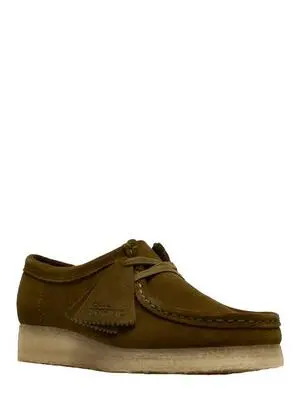 Clarks Wallabee Chukka - Olive Suede
