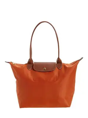 Longchamp Large Le Pliage Tote - Brick