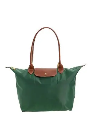 Longchamp Large Le Pliage Tote - British Green