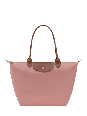 Longchamp Large Le Pliage Tote - Pink Tea