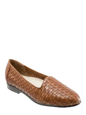 Trotters Trotters Liz Slip-On Loafer Light Tan Leather