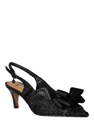 J. Reneé J. Reneé Yazmine Pointed Toe Slingback Pumps Black