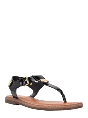 Tommy Hilfiger Tommy Hilfiger Bennia Sandal Black Patent