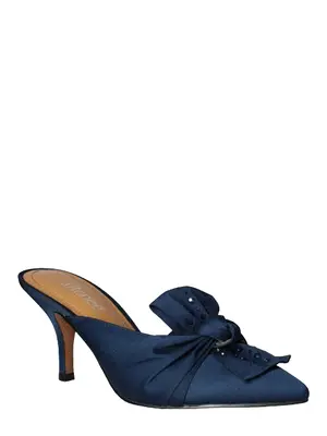 J. Reneé J. Reneé Mianna Kitten Heel Mules Navy