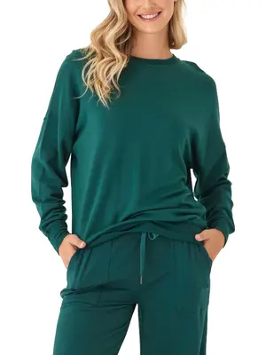 THREADS 4 THOUGHT Threads 4 Thought Cathy Boyfriend Fleece Sweatshirt Arbor