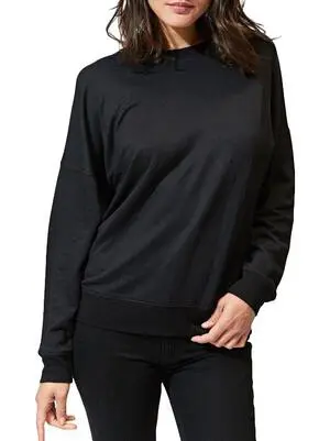 THREADS 4 THOUGHT Cathy Boyfriend Fleece Sweatshirt - Black