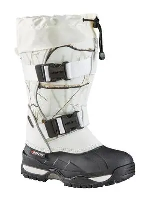 BAFFIN Impact Waterproof Snow Boots - White/black