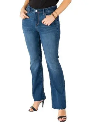 SLINK JEANS High-rise Bootcut Jeans - Aubree