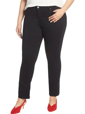 SLINK JEANS SLINK Jeans High-Rise Bootcut Jeans Black