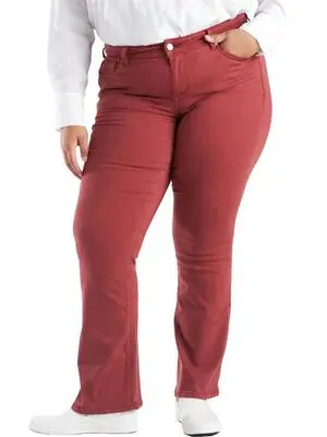 SLINK JEANS High-rise Bootcut Jeans - Mavis
