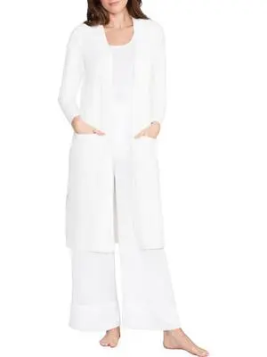 Barefoot Dreams Cozychic Lite™ Long Cardigan - Pearl