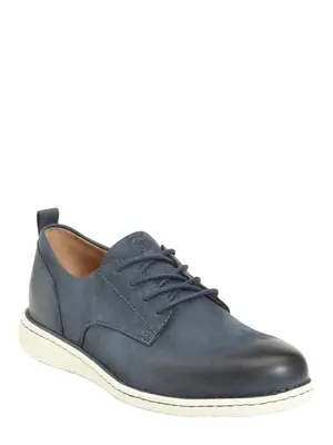 BØRN Børn Todd Plain Toe Derby Navy Nubuck