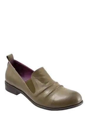 BUENO Wendy Leather Loafer - Sage