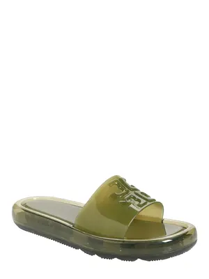 Tory Burch Tory Burch Bubble Jelly Slide Sandal Green