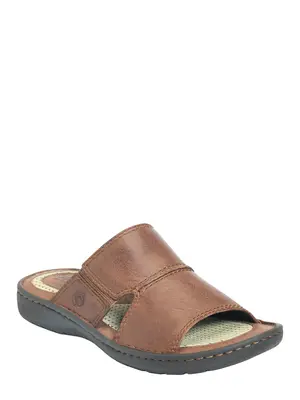 BØRN Børn Flores Slide Sandal Dark Brown