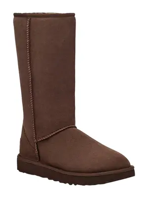 UGG UGG(r) Classic II Shearling Lined Boots Burnt Cedar