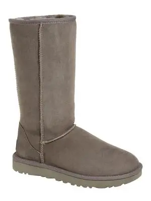 UGG Classic Ii Shearling Lined Boots - Grey Suede
