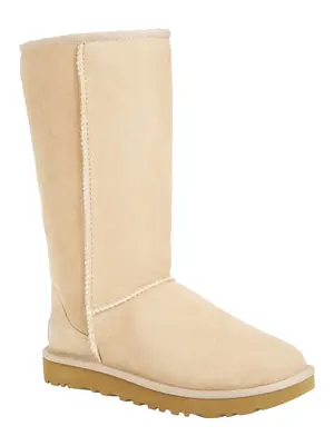 UGG UGG(r) Classic II Shearling Lined Boots Sand Suede