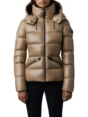 Mackage Mackage Madalyn Down Puffer Jacket Camel