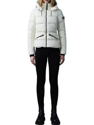 Mackage Madalyn Down Puffer Jacket - Cream