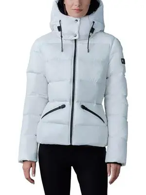 Mackage Madalyn Down Puffer Jacket White