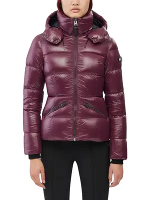 Mackage Mackage Madalyn Down Puffer Jacket Wine