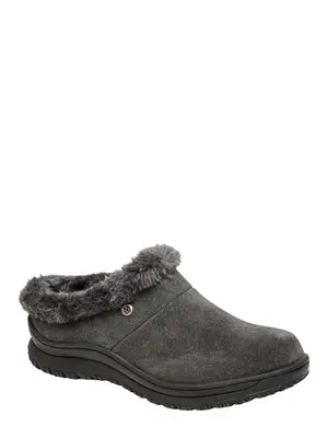 Minnetonka Minnetonka Emerson Water Resistant Clog Charcoal