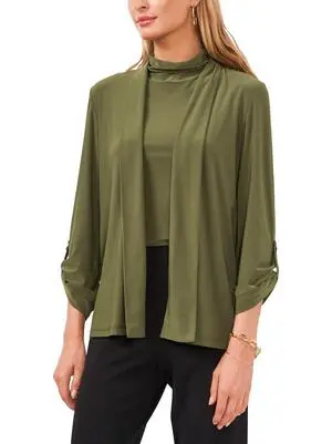 Chaus Cardigan - Arresting Emerald