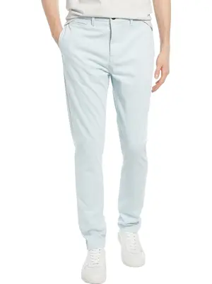 HIROSHI KATO Denit® Slim Fit Stretch Chino Pants Light Blue