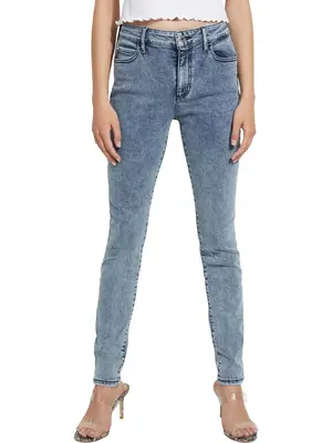 Guess GUESS 1981 High-Waist Ankle Skinny Jeans Ocno