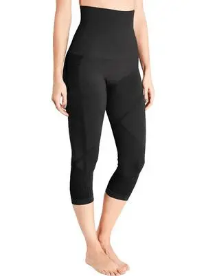 Belly Bandit Mother Tucker® Active Compression Capri Leggings - Black