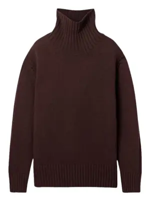 daughter-Daughter'Name + Net Sustain Fintra Wool Turtleneck Sweater