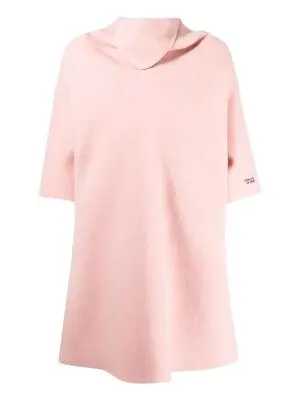 Raf Simons Scarf-neck Jumper - Pink