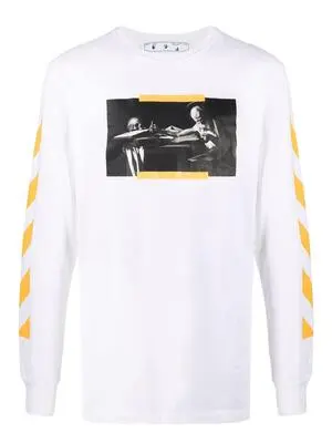 Off-White Caravaggio Painting Print T-shirt - White