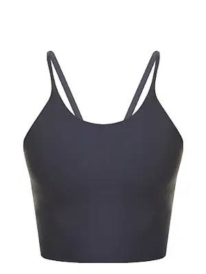 ADANOLA Tank Scoop-neckline Stretch-jersey Bra S Midnight Blue