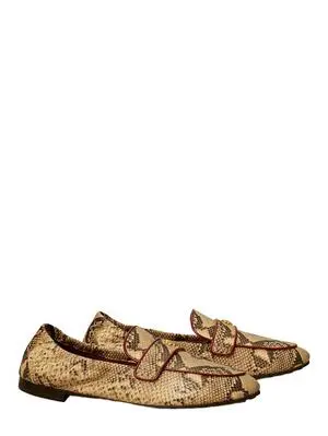 Tory Burch Ballet Loafer Desert Dusk/ruby Falls