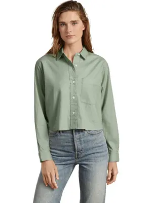 Everlane Silky Cotton Way-Short Shirt Laurel