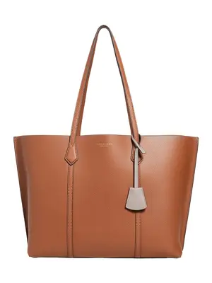 Tory Burch Perry Triple Compartment Tote - Light Umber