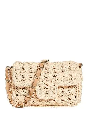 CATERINA BERTINI Caterina Bertini Woven Shoulder Bag