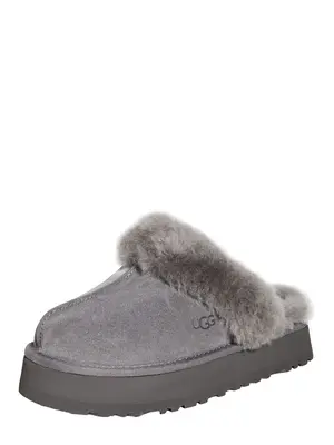 UGG UGG Disquette Slippers Charcoal