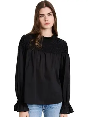 Merlette Majorelle Top - Black