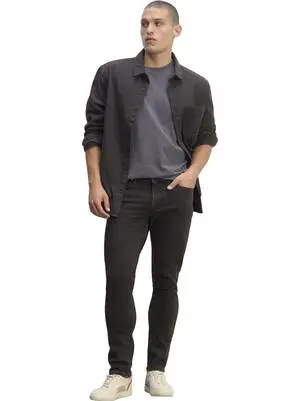Everlane Organic Cotton Slim-fit Jean - Washed Black